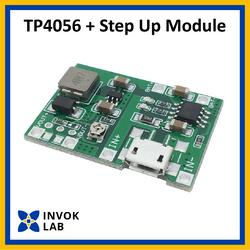 Jual Modul TP4056 Charger +MT3608 Step up Boost 18650 Battery Cas Micro ...