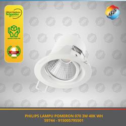 Jual Philips 59776 POMERON 070 7W WH ID recessed - 4000k - Kota Depok ...