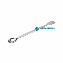 Jual SENDOK SPATULA STAINLESS 18 CM LABORATORIUM SPATEL SPOON 18CM LAB ...