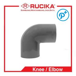 Jual Sambungan Pipa Knee Knie D DL 3" Elbow D 3 Inch PVC Rucika - Jakarta Selatan - Solusi total ...