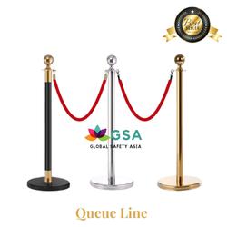 Promo Tiang Antrian Stainless Queue Line Standing Barrier Pembatas ...