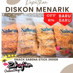 Jual Snack Sabena Stick Balado Jagung Bakar Keju Jajanan Kiloan 360g ...