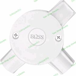 Jual Boss Tdus 20mm Cabang 3 putih B240/20/3way Tdos Dos - Putih ...
