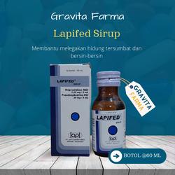 Jual LAPIFED SIRUP 60 ML / OBAT FLU / KIMIA FARMA - Jakarta Pusat ...