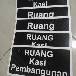 Promo Custom Sign Nama Ruangan | Sign Board Stainless Steel Mewah ...