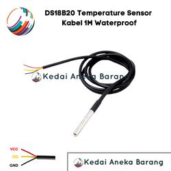 Jual Kabel Sensor DS18B20 Waterproof Temperature Probe Stainless Suhu ...