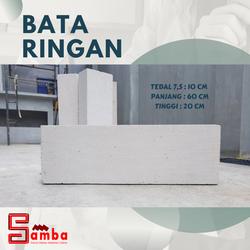 Jual HEBEL 7,5 ATAU 10 CM BATA RINGAN HARGA 1 KUBIK - Kota Tangerang Selatan - SAMBA_ | Tokopedia