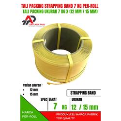 Jual Tali Klem Strapping band 7Kg / Tali Packing 12mm-15 mm / Tali Klem ...