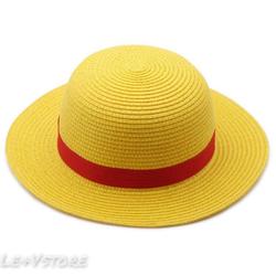 Jual Topi Jerami Anime, Monkey D. Luffy One Piece warna original dan ...