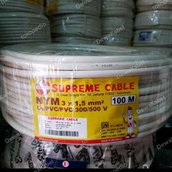 Jual KABEL NYM 3X1.5 3X1,5 mm 50M (METER) SUPREME - Jakarta Utara - Sentral Jaya Kabel | Tokopedia