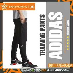 Jual Celana Training Running Olahraga Joging Gym Putih Polos Pria ...