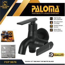 Promo PALOMA FCP 9676 Keran Cabang Shower Bak Mandi Double Tembok Kran ...