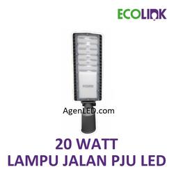 Promo Lampu Jalan LED Ecolink Street Light SL007 20 Watt PJU 20W 20 W ...