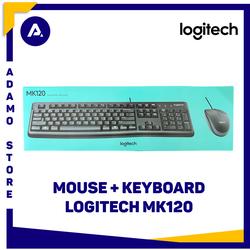 Promo Logitech MK120 Combo Keyboard dan Mouse Kabel USB - - Logitech Official Store | Tokopedia