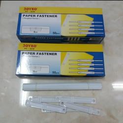 Jual Acco Plastik / Paper Fastener / Pengikat Kertas JOYKO PF-50W ...