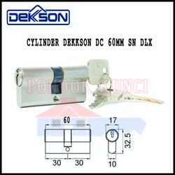 Jual Dekson /Dekkson CYL DC DL 60MM SN Double Cylinder Silinder Kunci Pintu - Kota Surabaya ...
