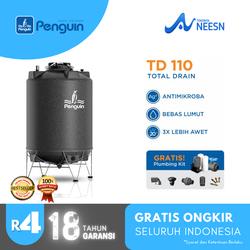 Promo Penguin TD-110 1000 Liter Toren Tandon Tangki Air Total Drain Tank - Hitam Cicil 0% 3x ...