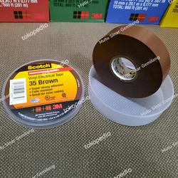 Jual 3M Scotch 35 Isolasi Listrik Vinyl Color Coding Electrical Tape ...