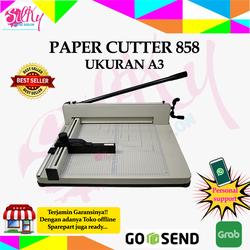 Promo Mesin Thick Layer Paper Cutter A3 858 - Alat Pemotong Kertas 1 rim - Putih, Surabaya Cicil ...