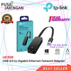 Promo TP-LINK UE306 USB 3.0 to Gigabit Ethernet Network Adapter UE 306 ...