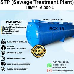 Jual STP BIOTECH 2m3 / IPAL BIOFIL 2M3 / STP BIOFILTER 2.000 LITER ...