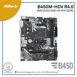 Promo ASROCK B450M-HDV R4.0 | Motherboard AMD B450 Ryzen AM4 Micro ATX ...