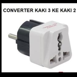 Jual Over steker converter universal dari kaki 3 ke kaki 2 broco ...