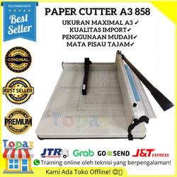 Promo Mesin Thick Layer Paper Cutter A3 858 - Alat Pemotong Kertas 1 ...