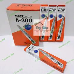 Jual Paket Pisau Cutter KENKO A300 Kecil + Isi Cutter 1 pak Cutting ...