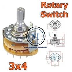Jual Rotary Switch 2 pole 6 position - Kab. Tangerang - indotechmall ...