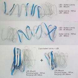 Jual Led strip warm white dan trafo led untuk lampu dinding lampu ...