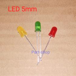 Jual Lampu LED 5mm Hijau Light Emitting diode Green Super High Quality ...