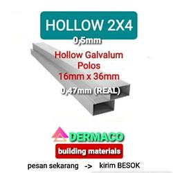 Jual Besi Holo Galvalum 2x4 tebal 0,35 mm Hollow Galvalume Rangka ...