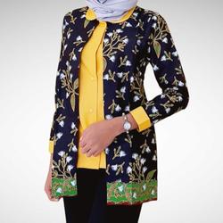 Jual Bahan batik khas maluku motif cengke - Hitam - Kota Ambon - Oleh2 ...