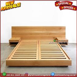 Jual Tempat Tidur Jati 180x200 Minimalis, Dipan Jati Minimalis, Ranjang ...