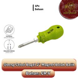 Jual Obeng Cebol Bolak Balik / Stubby Screwdriver 2 / 4 inch [RACTION ...