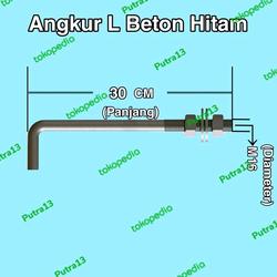 Jual Angkur Besi Beton 5/8 x 30 cm Angkur L Besi 16mm Anchor Bolt ...