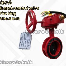 Jual 4" branch control valve VIKING (BCV) butterfly valve complete set ...