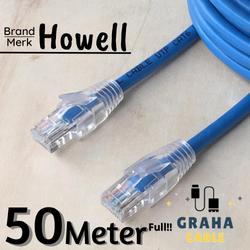 Jual Kabel Lan Cat 6, UTP ORIGINAL" ProffTech. 50 Meter. Qualitas ...