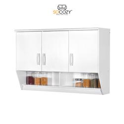 Jual Kitchen Set Atas 3 Pintu Putih Minimalis/ Kitchen Set Model ...