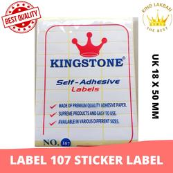 Jual Label 103 Sticker Label Kertas Sticker Undangan Putih Polos ...