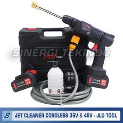 Jual CORDLESS JET CLEANER MESIN STEAM CUCI MOTOR MOBIL BATERAI 21V JLD ...
