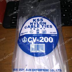 Jual Kabel Ties/Cable Ties KSS NYLON CV 150 / 3,6 x 15mm White - Jakarta Pusat - Electric ...
