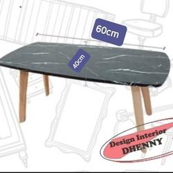 Jual Meja Ruang Tamu Minimalis HPL Desain Modern Bahan Multiplek dan ...