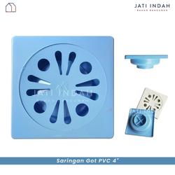Jual SARINGAN GOT AFUR PVC TEBAL KAMAR MANDI FLOOR DRAIN PVC TOILET ...