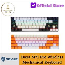 Jual Rexus Daxa M71PRO / M71 PRO Bluetooth Wireless Mechanical Keyboard ...