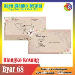 Jual Blangko Undangan Byar 66 - Kab. Serang - Percetakan Teratai ...