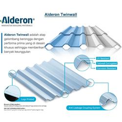 Jual Atap uPVC ALDERON 830 10mm (warna Putih dan Biru) - Putih - Jakarta Barat - Dunia Atap ...
