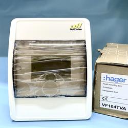 Jual Box MCB Hager 4 Group Inbow VF104TVA / Fuse Box Hager 4 Module IB ...