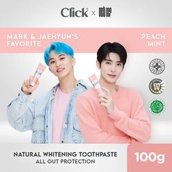 Promo Click Natural Toothpaste Whitening + All Out Protection - Kota ...